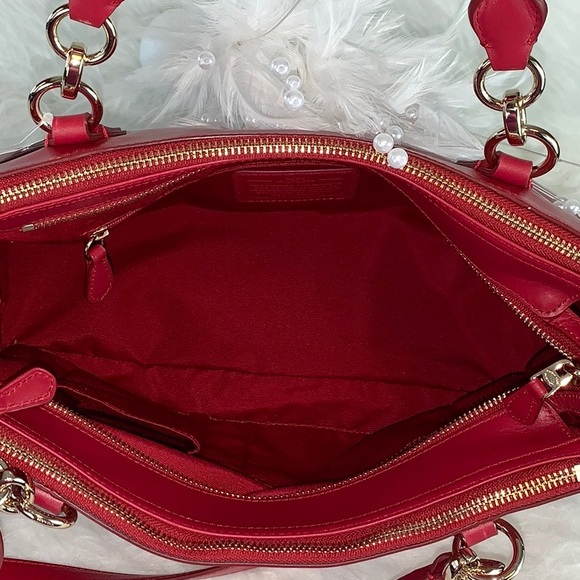 Coach | Bags | New Coach F36366 Classic Red Colette | Poshmark